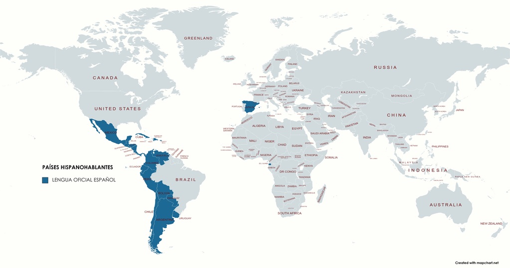 Países Que Hablan Español Learning Languages Web